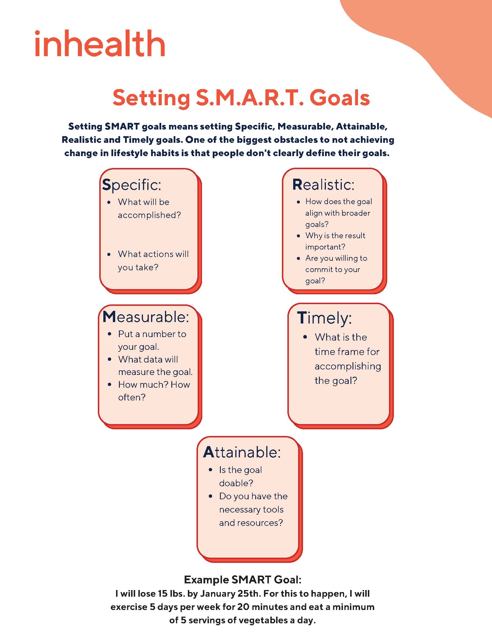 SMART Goals